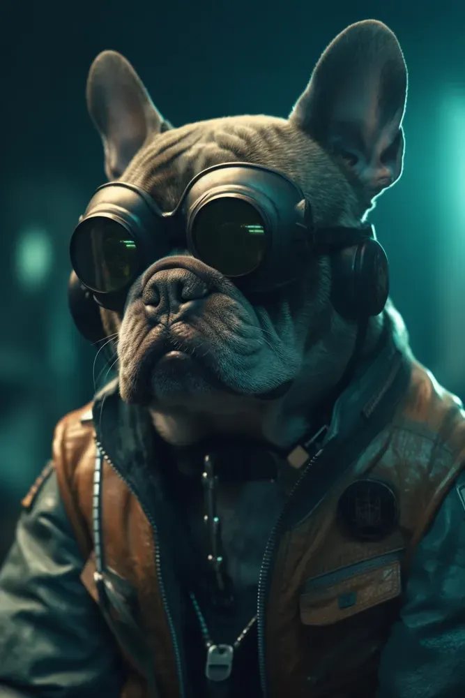 Stunning 3D Photos Of Cyberpunk Animals Midjourney Prompt | PromptBase