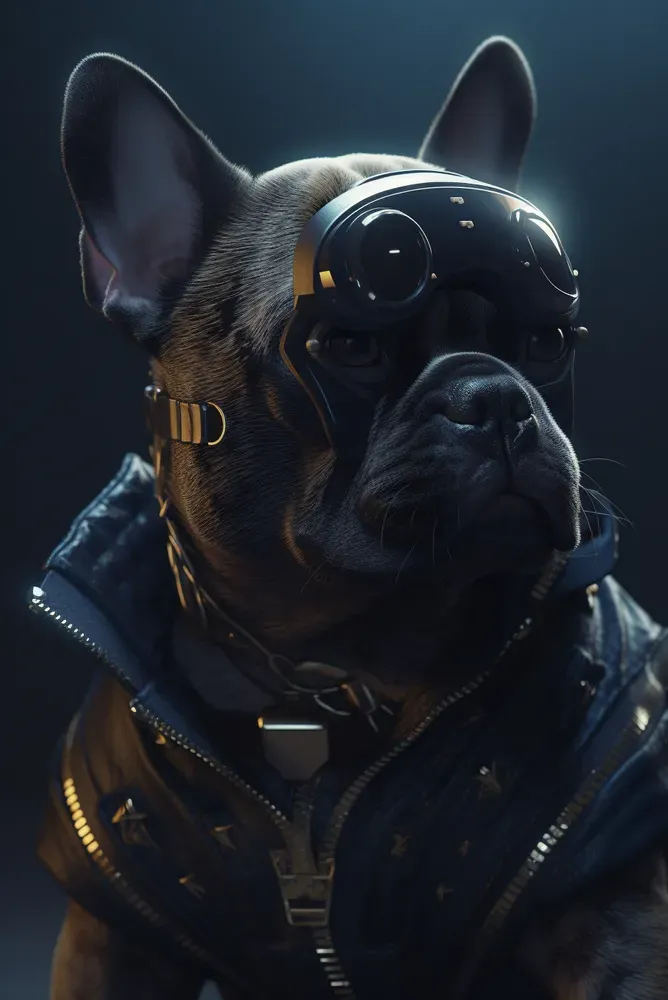 Stunning 3D Photos Of Cyberpunk Animals Midjourney Prompt | PromptBase