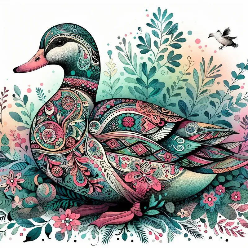 Scandinavian Folk Art Whimsical Animals DALL·E Prompt | PromptBase