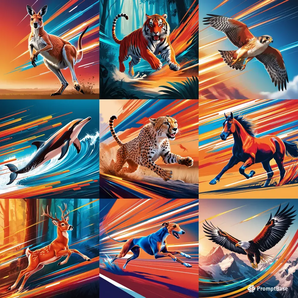 Dynamic Animal Designs For Actionpackeds Leonardo Ai Prompt | PromptBase