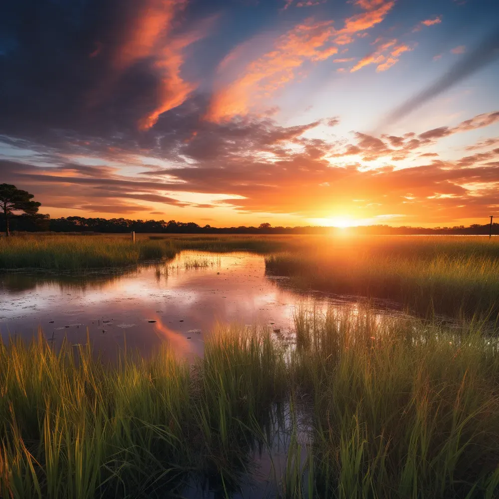 Stunning Sunsets In Realistic Details Midjourney Prompt | PromptBase