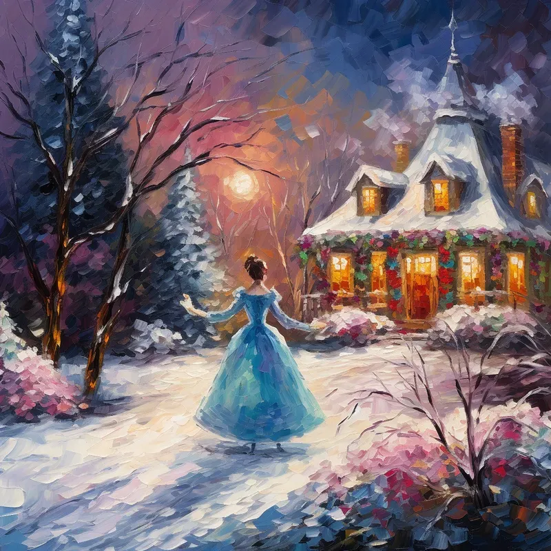 Claude Monet Christmas Designs Midjourney Prompt | PromptBase