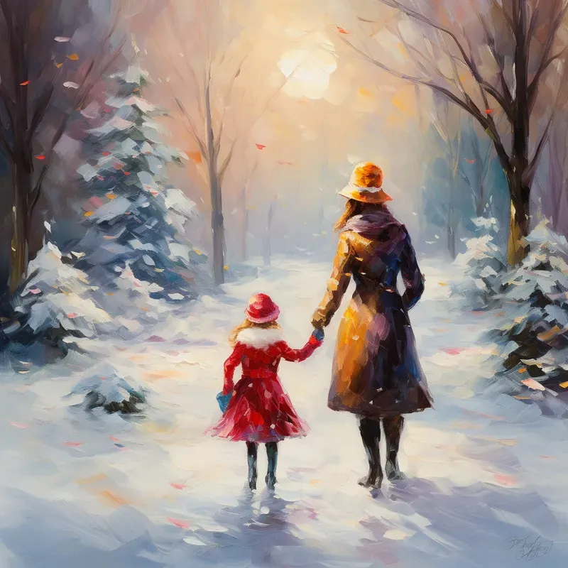 Claude Monet Christmas Designs Midjourney Prompt | PromptBase