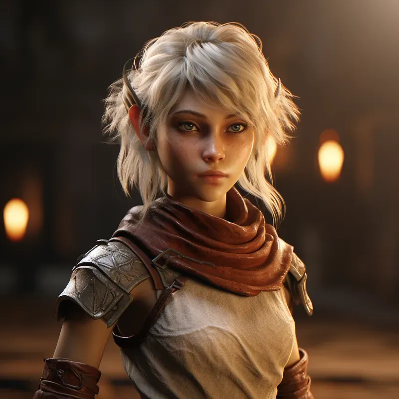 Unreal Engine Video Game Characters Midjourney Prompt | PromptBase