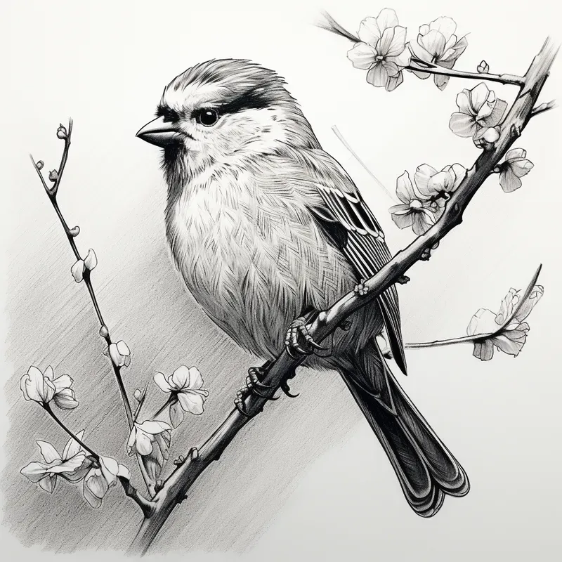 Cross-hatching Illustrations Midjourney Prompt | PromptBase