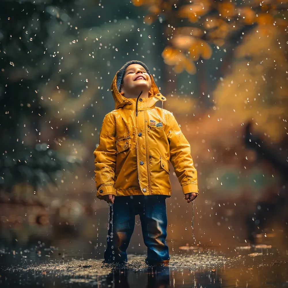 Realistic Rain Portrait Photographs Midjourney Prompt | PromptBase