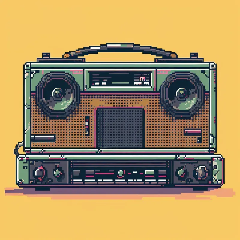 Oldschool Retro Vintage Pixel Art Midjourney Prompt | PromptBase