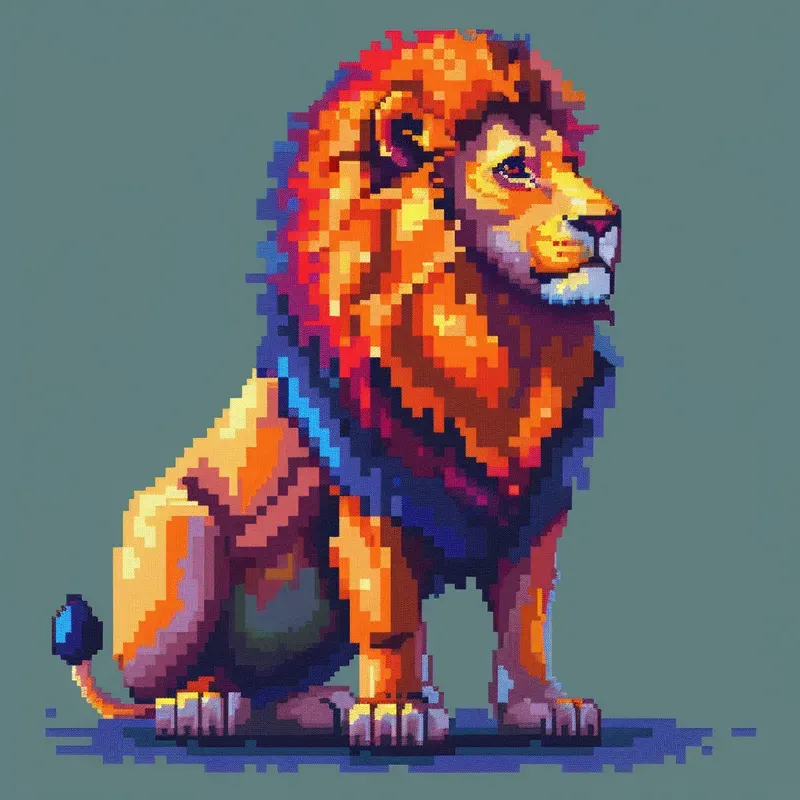 Oldschool Retro Vintage Pixel Art Midjourney Prompt | PromptBase