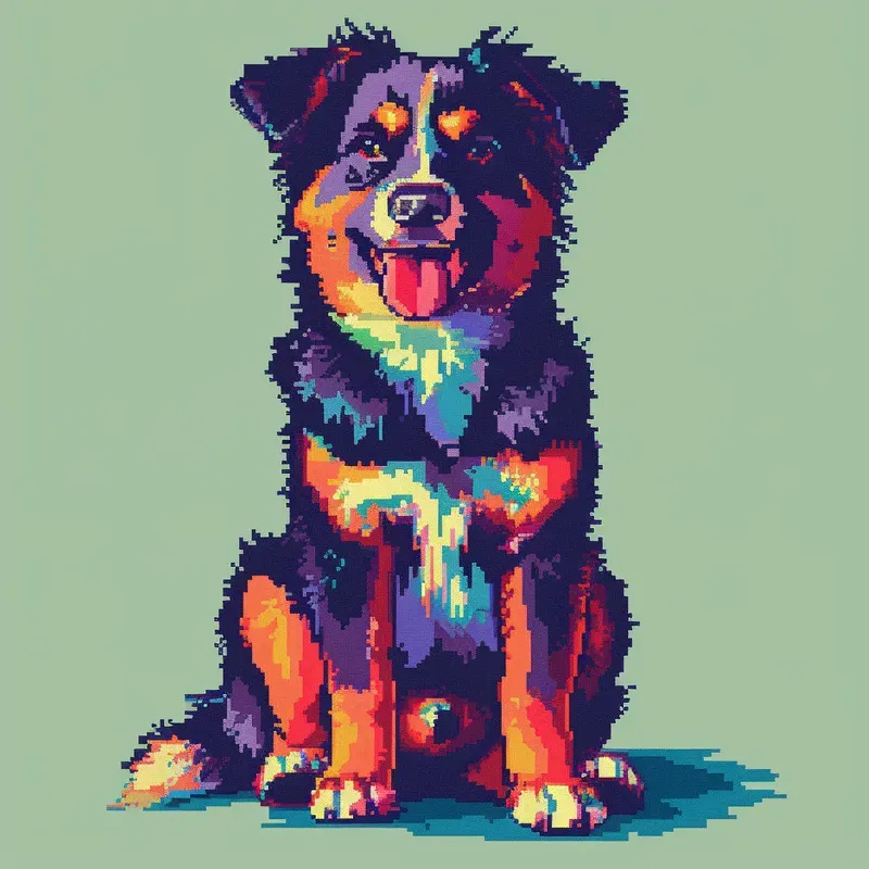 Oldschool Retro Vintage Pixel Art Midjourney Prompt | PromptBase