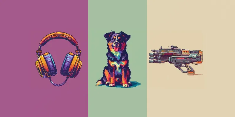 Oldschool Retro Vintage Pixel Art Midjourney Prompt | PromptBase