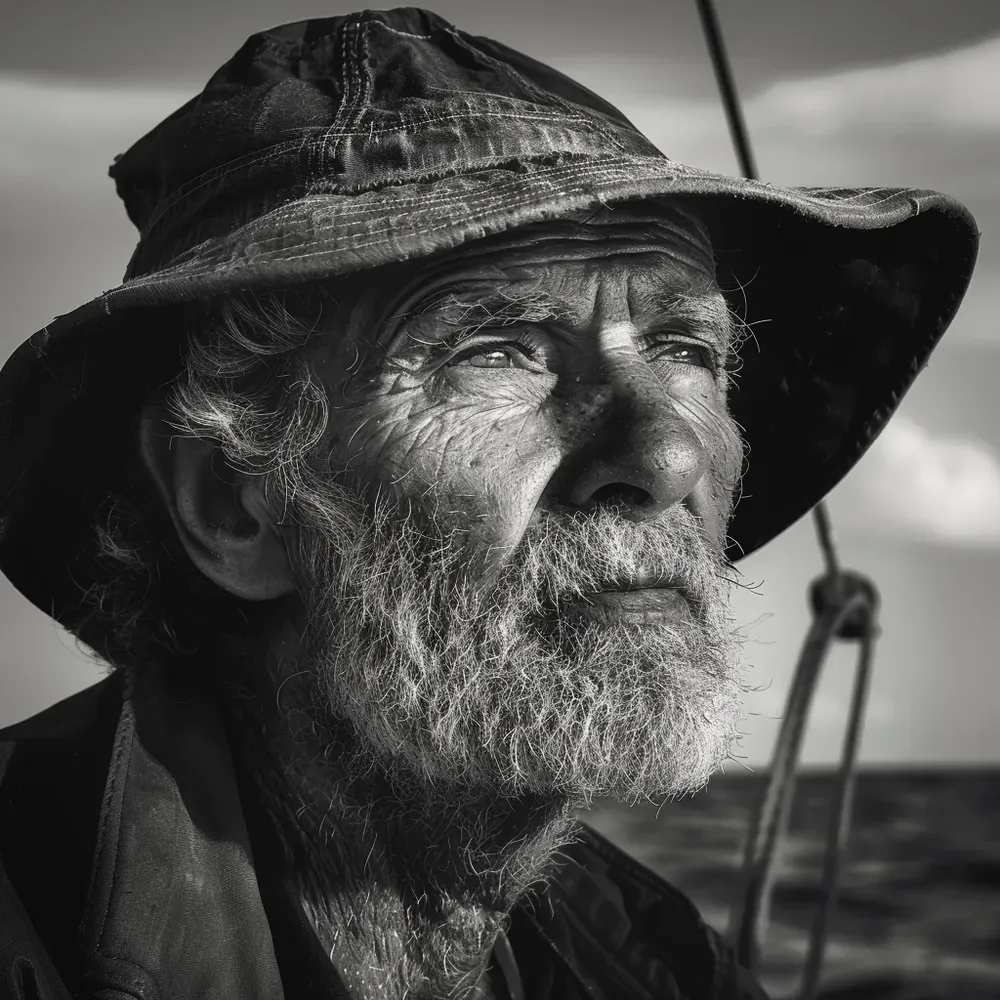 Realistic Monochrome Portrait Photography Midjourney Prompt | PromptBase