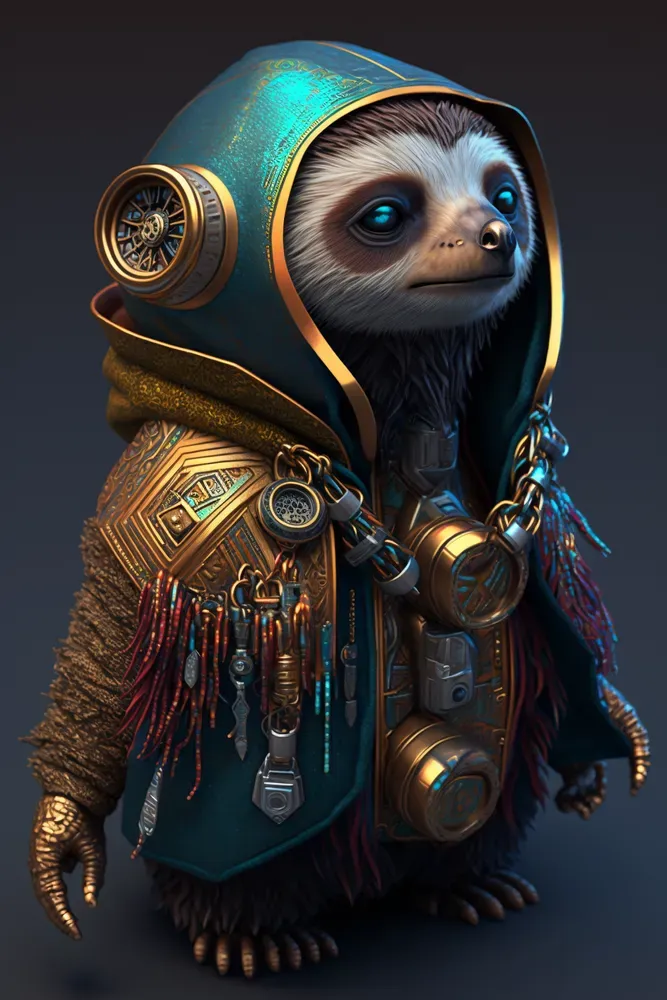 Character Cyberpunk Animals 3D Midjourney Prompt | PromptBase