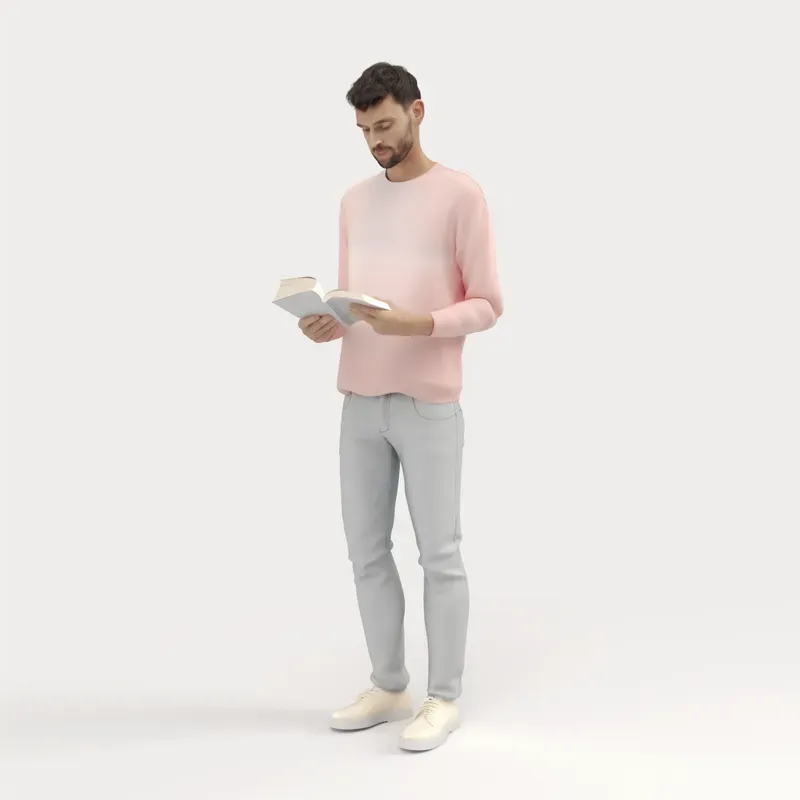 3D Models People Icons For Presentations Midjourney Prompt | PromptBase