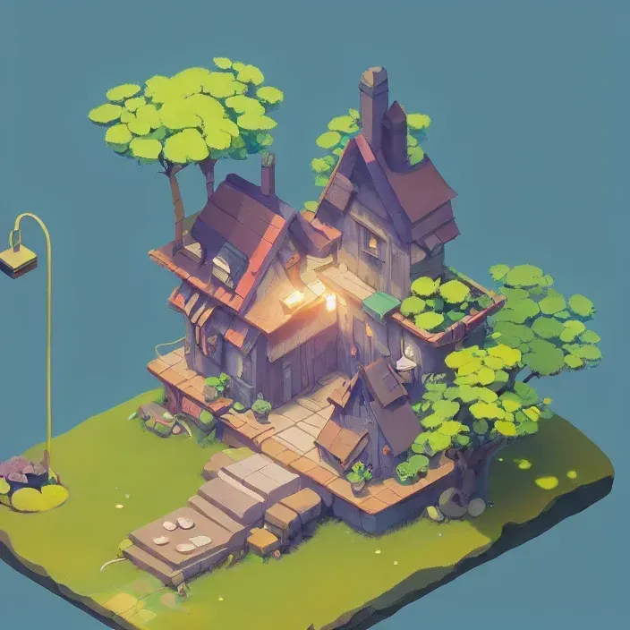 3d House Stable Diffusion Prompt | PromptBase