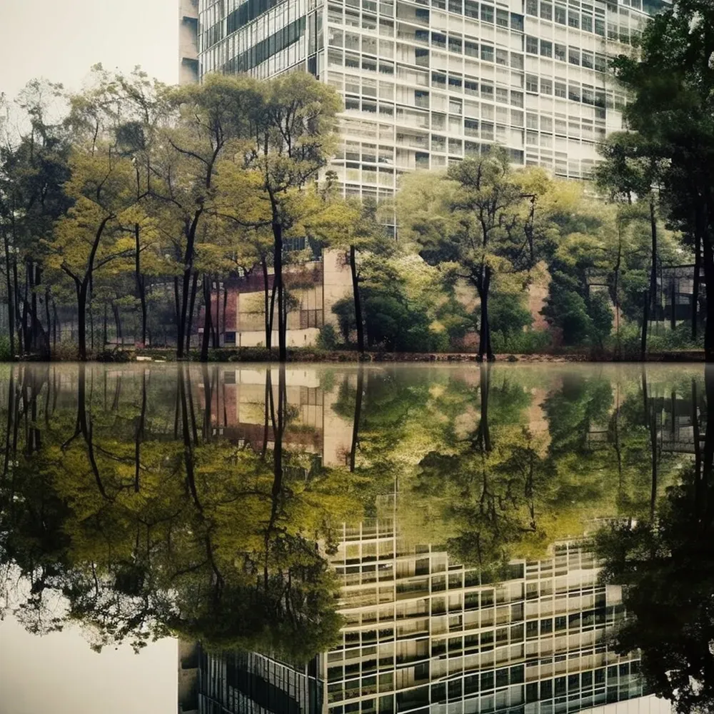 Water Reflection Photos Midjourney Prompt | PromptBase