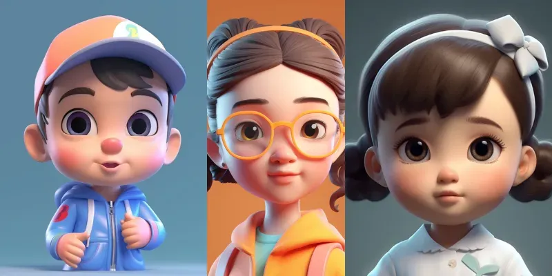 Eccentric 3D Ios Avatars Pfps Midjourney Prompt | PromptBase