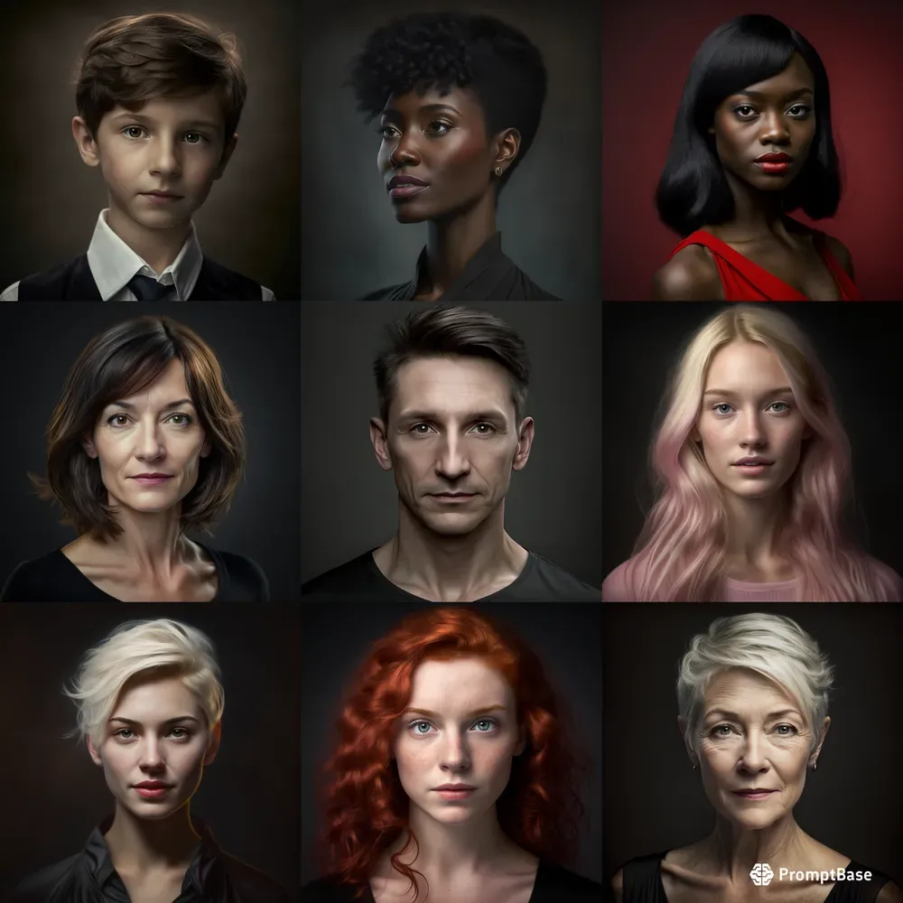 Hairstyle Prompts - Women - Men Midjourney Prompt | PromptBase