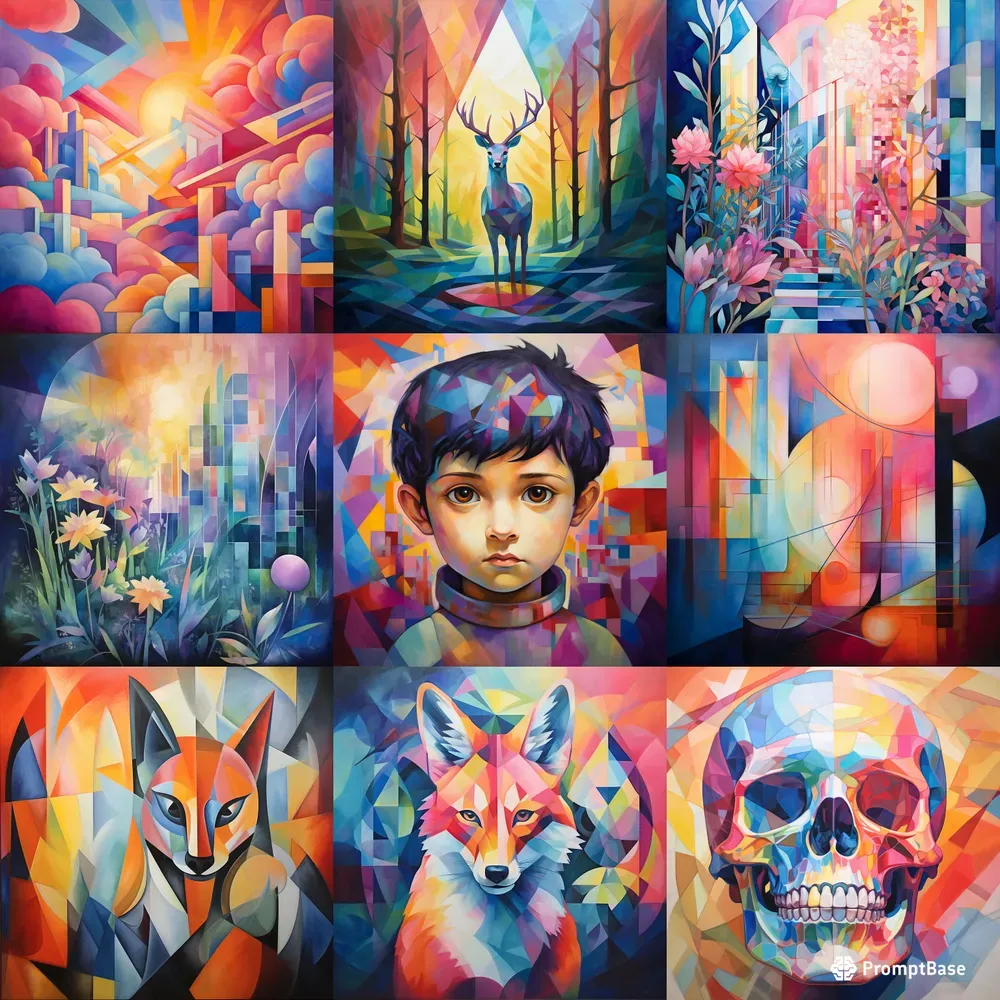 Abstract Surreal Introspection Art Midjourney Prompt | PromptBase