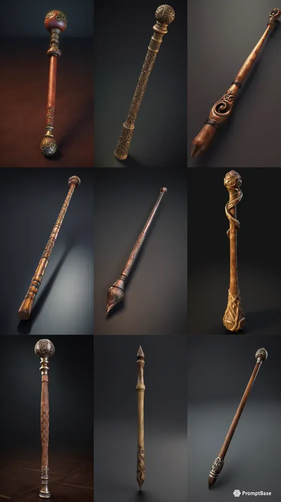 High Quality Magic Wands Midjourney Prompt | PromptBase