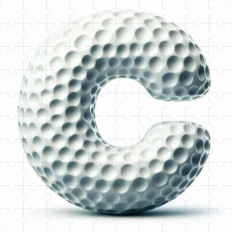 Golf Doodle Letters DALL·E Prompt | PromptBase