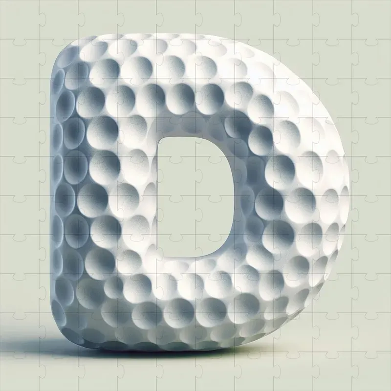 Golf Doodle Letters DALL·E Prompt | PromptBase