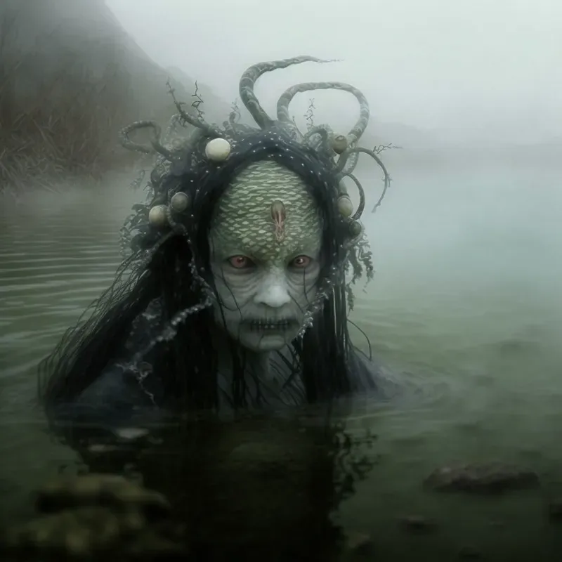 Creepy Folklore Creatures Midjourney Prompt | PromptBase