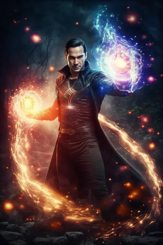 Magic People For Book Covers Midjourney Prompt | PromptBase