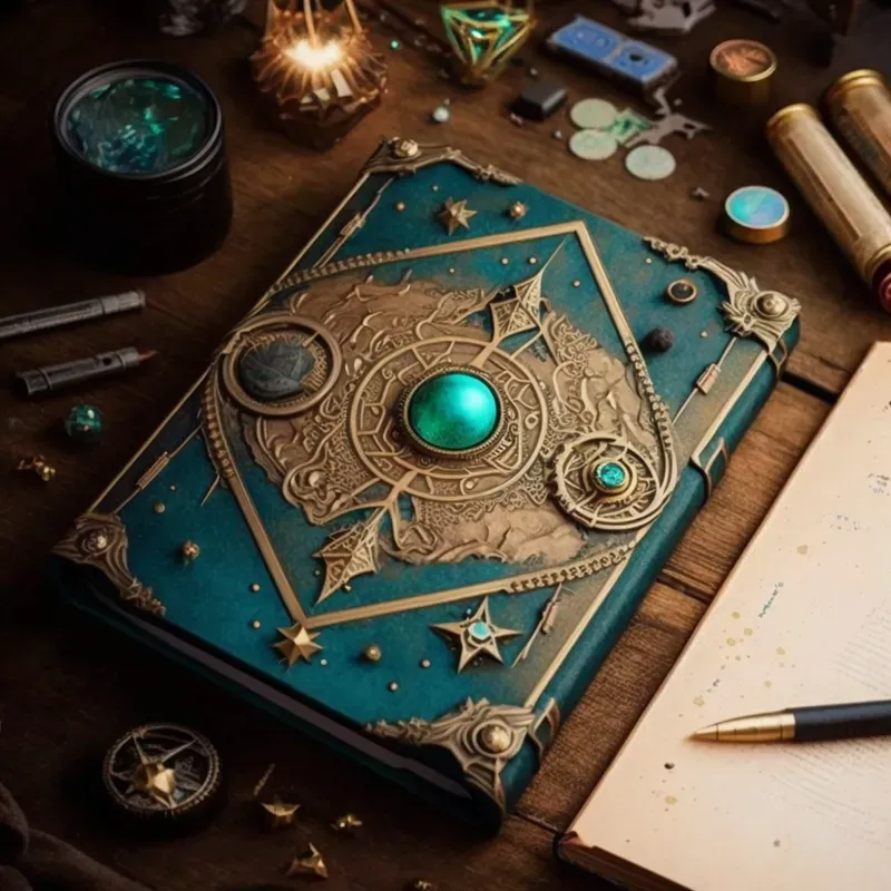 Magic Journals And Grimoires Midjourney Prompt | PromptBase