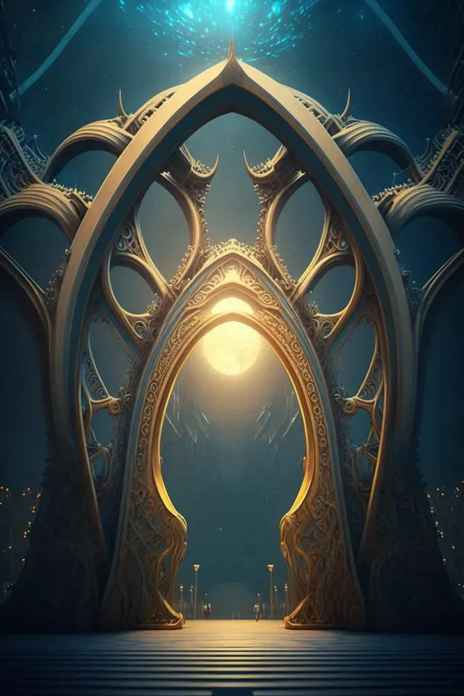 Epic Arches For Book Covers Midjourney Prompt | PromptBase