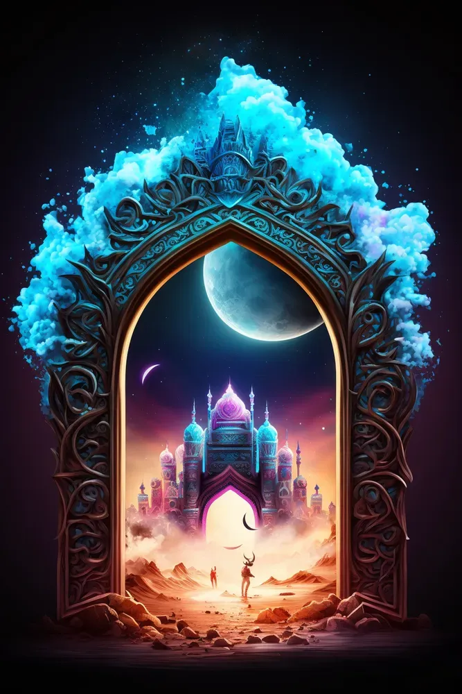 Epic Arches For Book Covers Midjourney Prompt | PromptBase