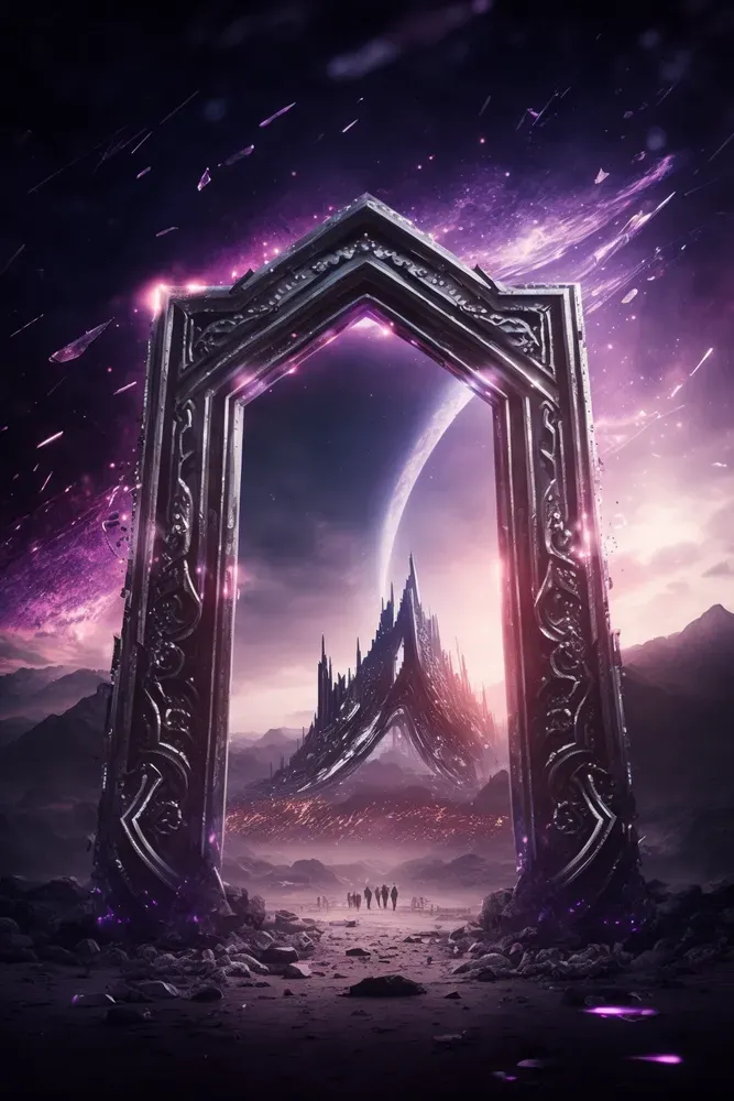 Epic Arches For Book Covers Midjourney Prompt | PromptBase