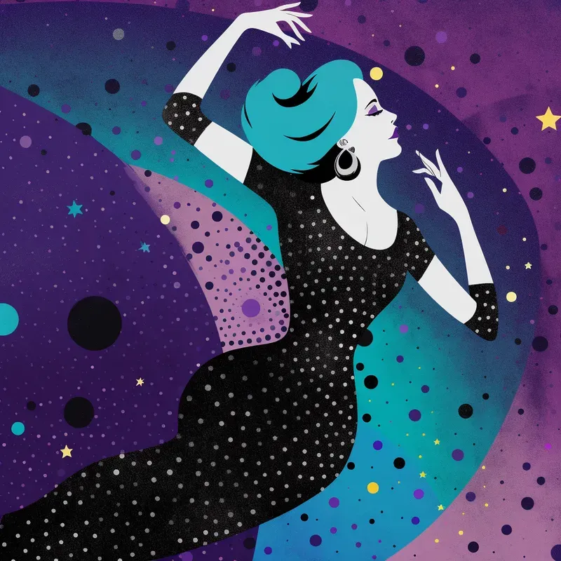 Fun Pointillism Posters Midjourney Prompt | PromptBase