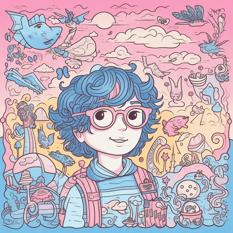 Cute Pastel Art For Kids Midjourney Prompt | PromptBase