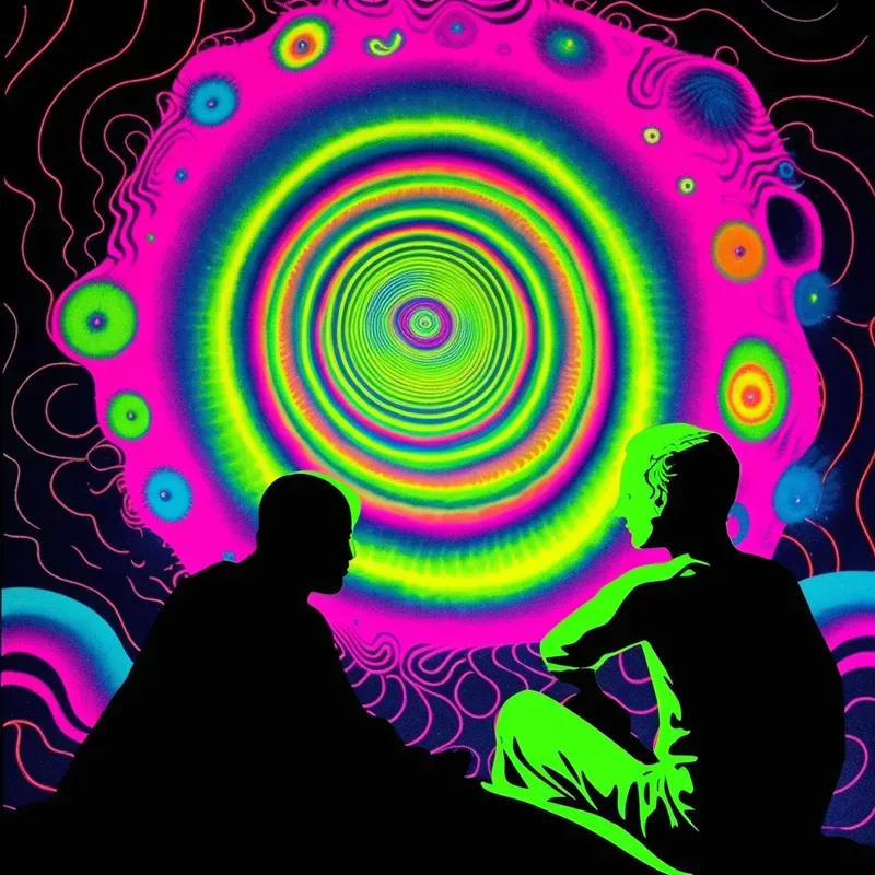 Super Trippy Lsd Visions Midjourney Prompt | PromptBase