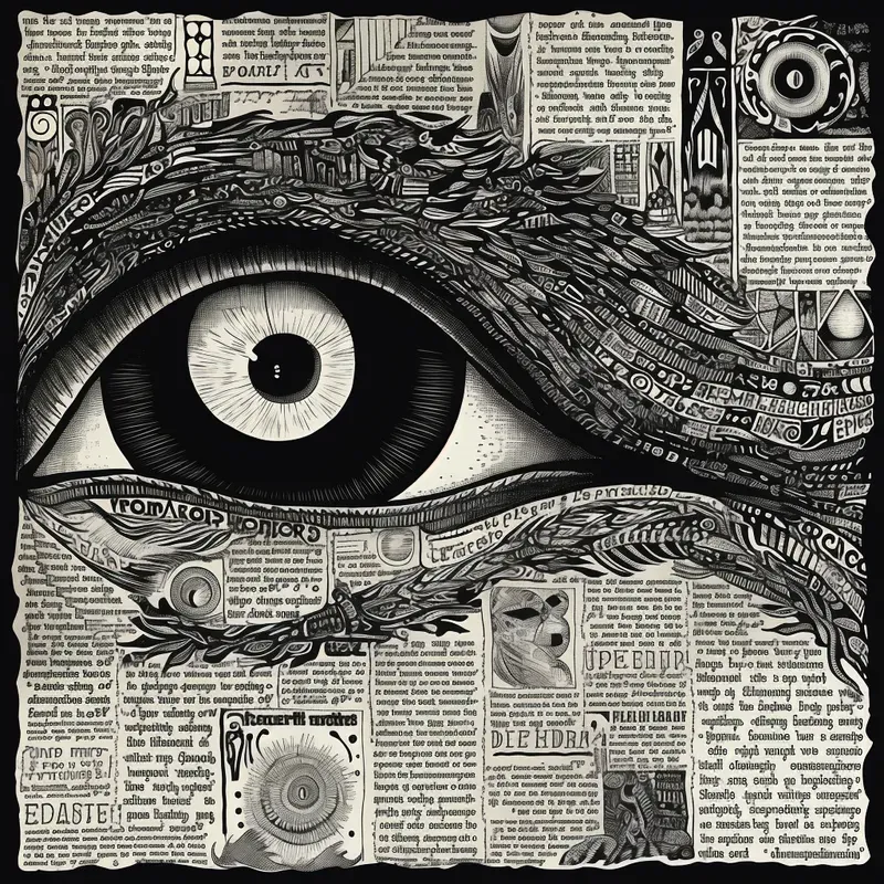 Vintage Art With Text Midjourney Prompt | PromptBase