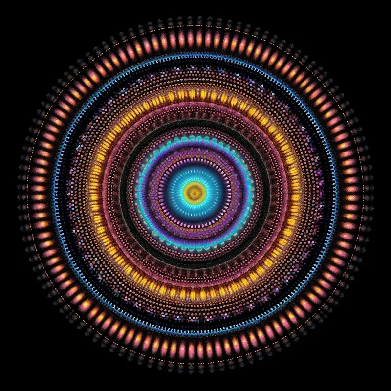 Funky Neon Shapes And Patterns Midjourney Prompt | PromptBase