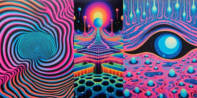 Super Trippy Wallpapers Midjourney Prompt | PromptBase