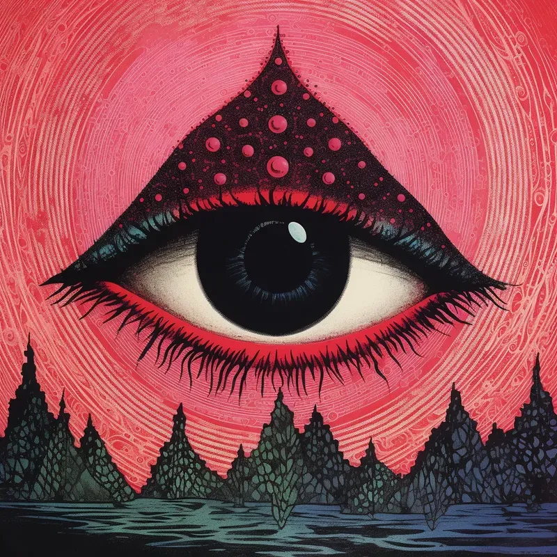 Trippy 80s Cover Art Midjourney Prompt | PromptBase