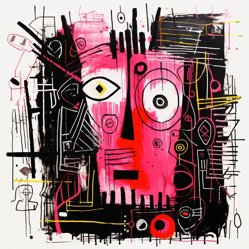 Quirky Messy Art Midjourney Prompt | PromptBase