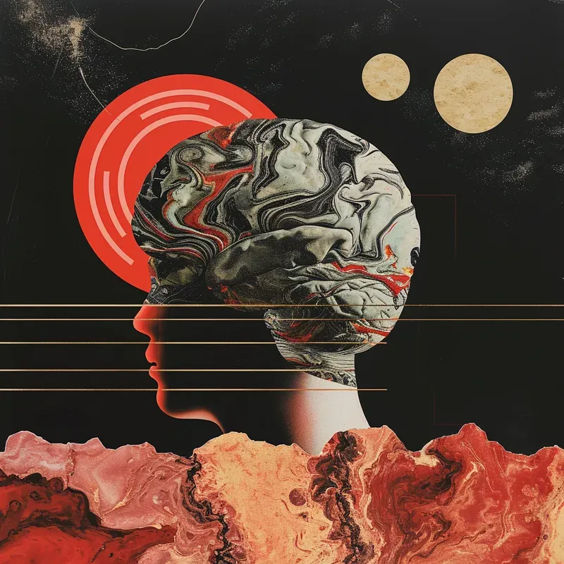 Strange Surreal Collages Midjourney Prompt | PromptBase