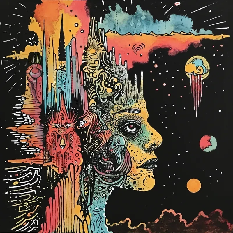 Weird Surreal Doodles Midjourney Prompt | PromptBase