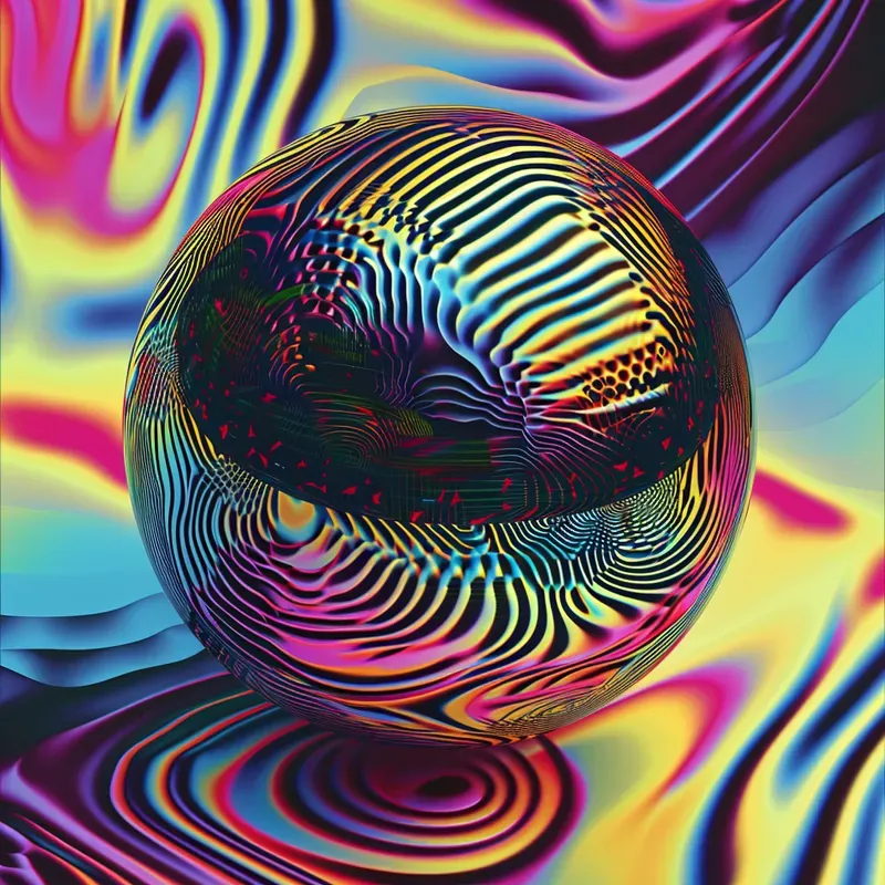Abstract Hypnotic Designs Midjourney Prompt | PromptBase