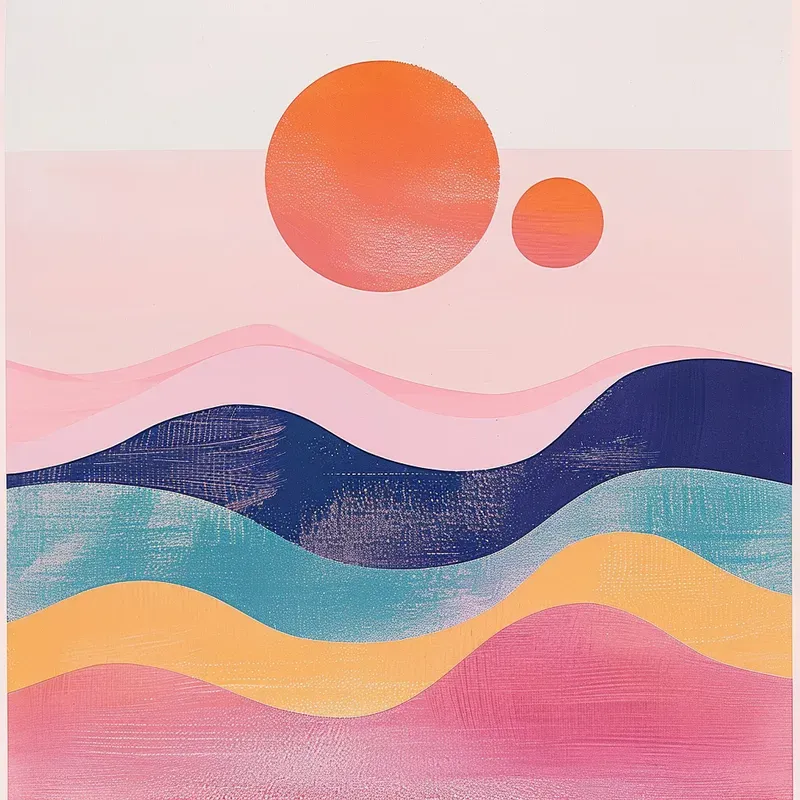 Fun Pastel Illustrations Midjourney Prompt | PromptBase