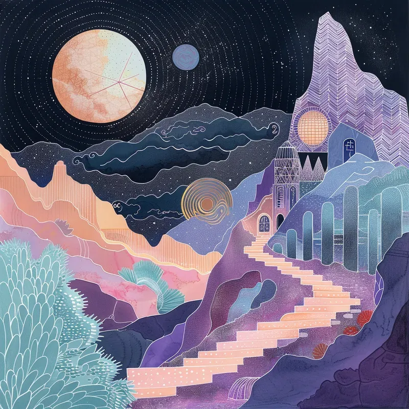 Surreal Whimsy Illustrations Midjourney Prompt | PromptBase