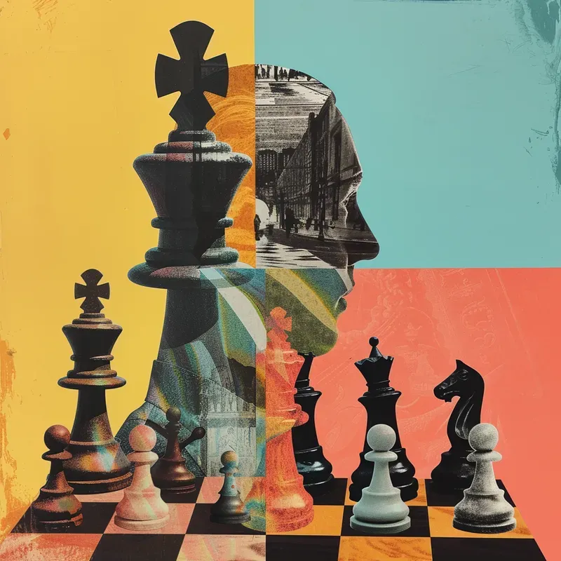 Weird Surreal Collages Midjourney Prompt | PromptBase