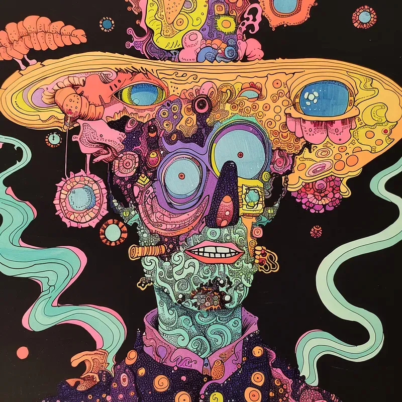 Weird Wacky Doodles Midjourney Prompt | PromptBase