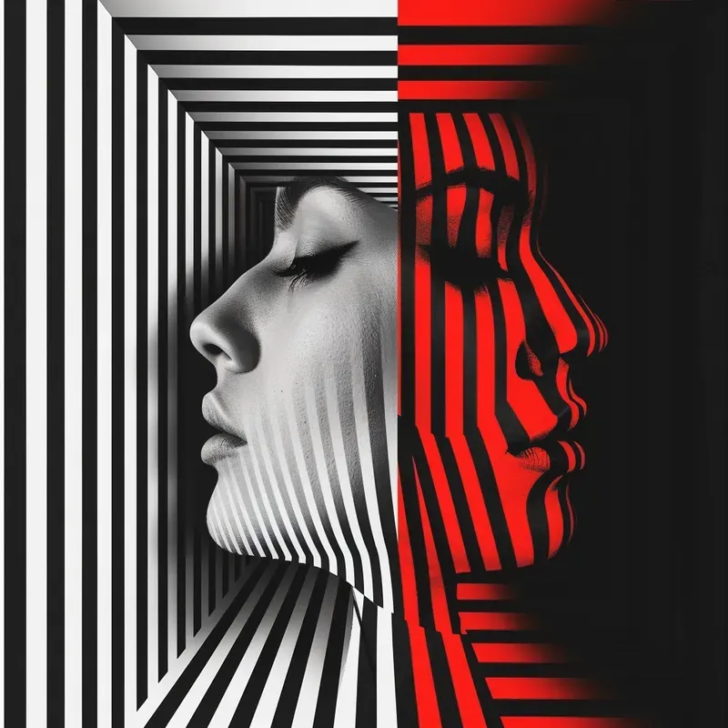 Optical Illusory Designs Midjourney Prompt | PromptBase