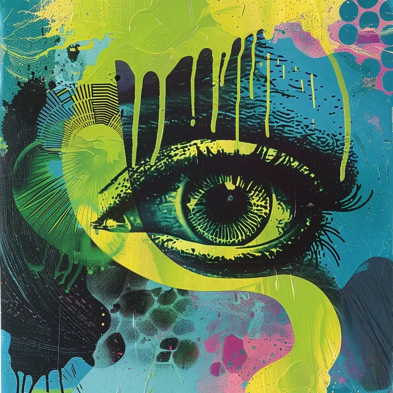 Dynamic Acid Art Prints Midjourney Prompt | PromptBase