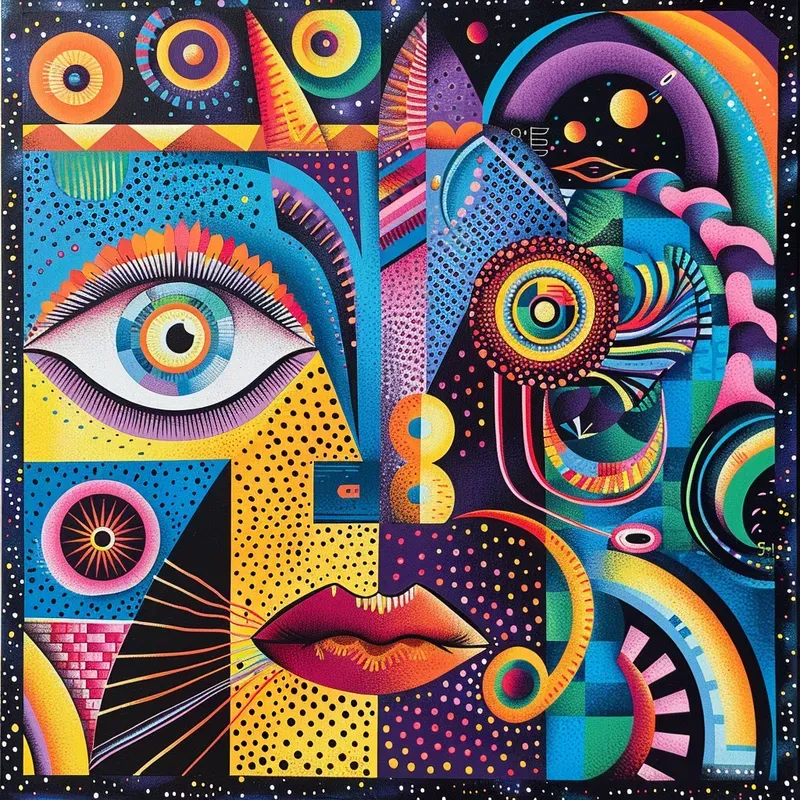 Super Trippy Whimsical Illustrations Midjourney Prompt | PromptBase