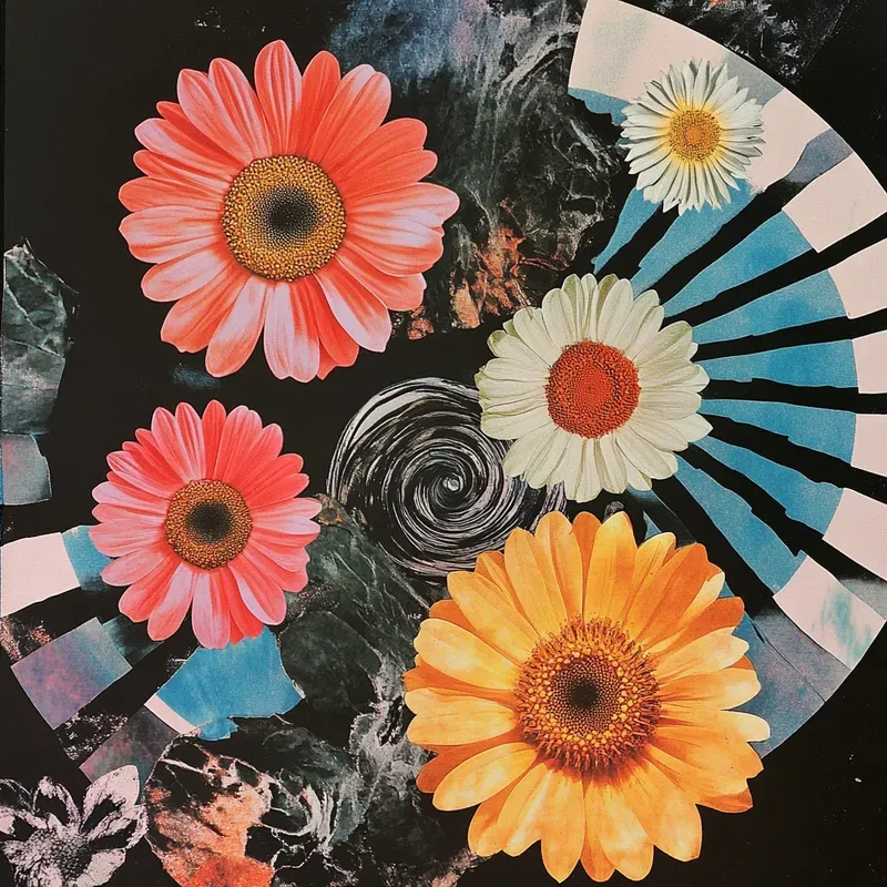 Weird Collage Posters Midjourney Prompt | PromptBase